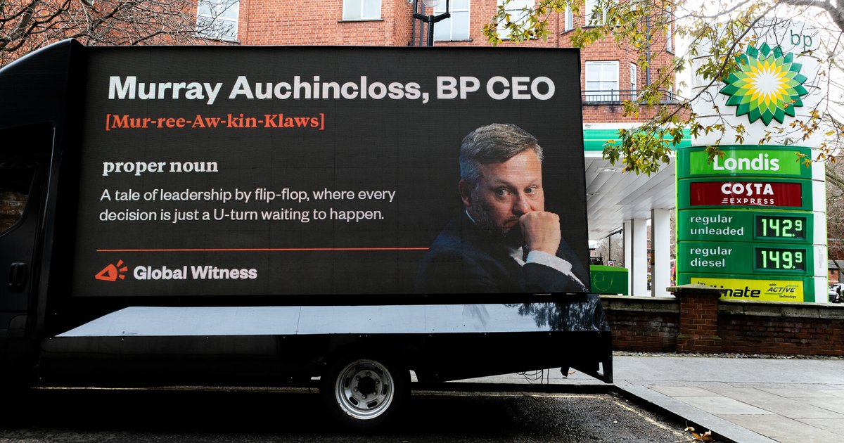 BP CEO earns 143 times average UK worker | Global Witness