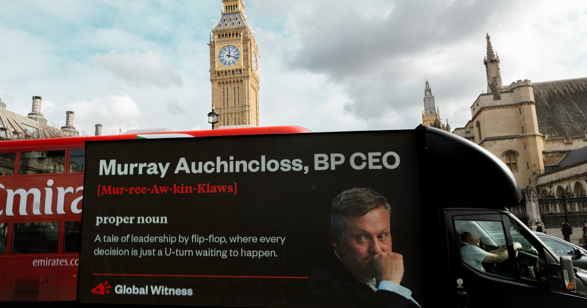 BP CEO pockets £5.4 million amidst soaring UK energy bills | Global Witness