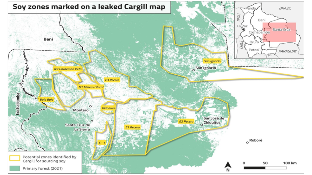 Cargill, soy, banks and destruction of Bolivia’s forest | Global Witness
